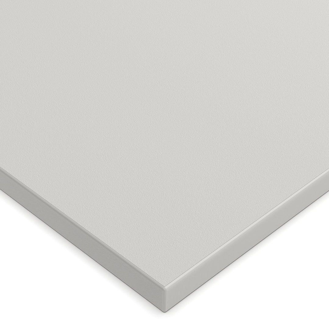 Custom-made Table Top - Light Grey - 19 Mm - 2 Mm ABS Edge - Decorative ...