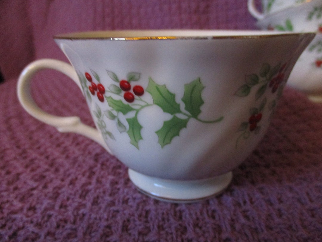 Gibson Christmas Dinnerware Pattern GIB-35 Coffee Cup - Etsy