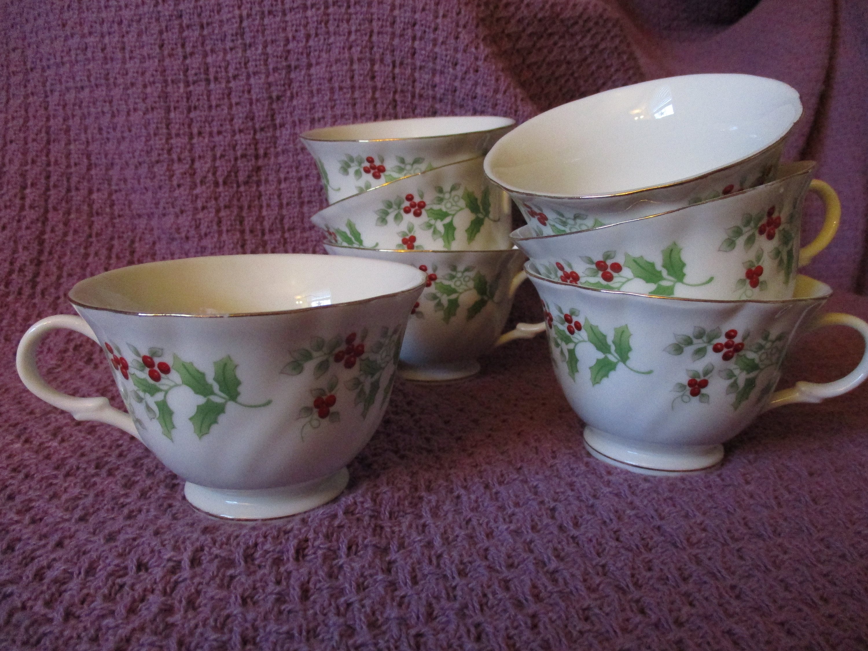 Gibson Christmas Dinnerware Pattern GIB-35 Coffee Cup - Etsy