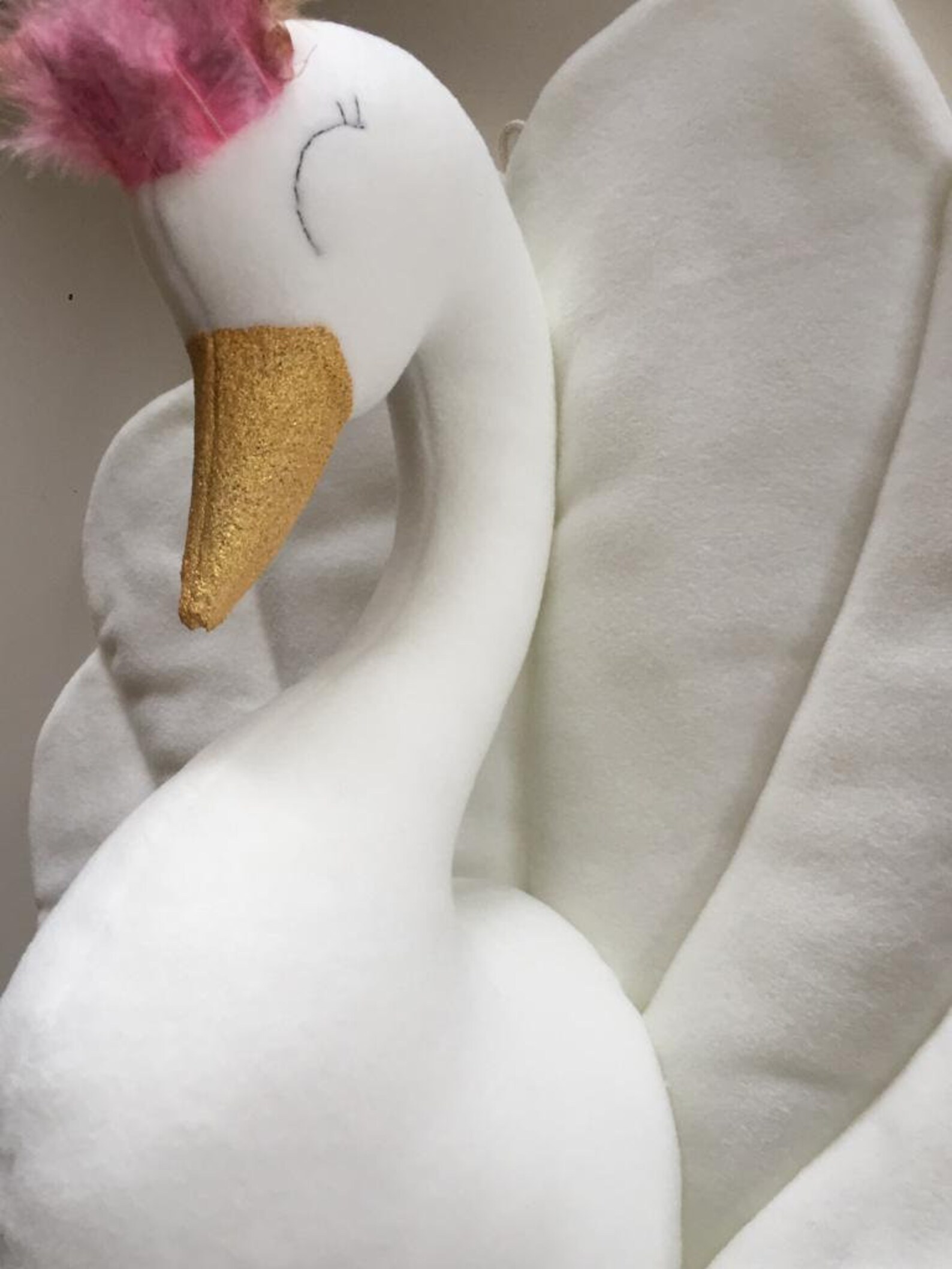 Clam Shell Swan Wall Decor for Baby Room Decor Animal Wall Art Nursery ...