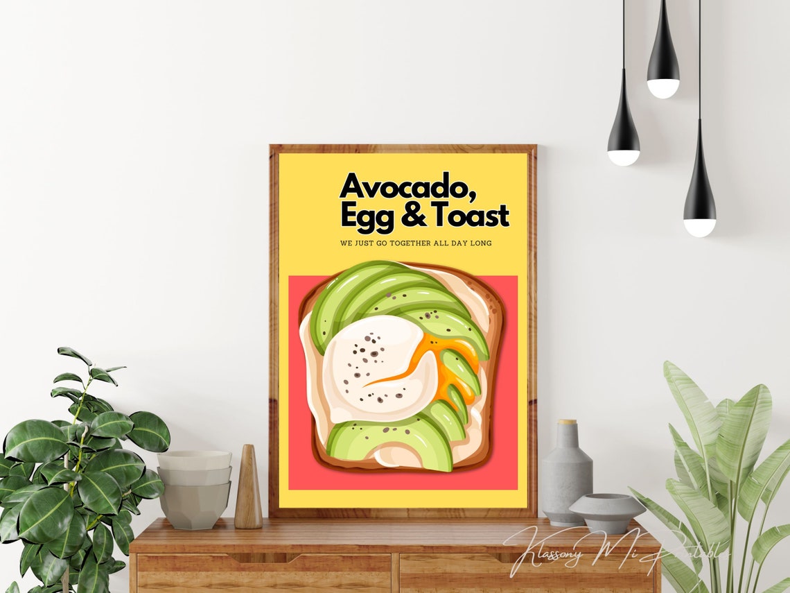 Wholesome Trio of Avocado Egg & Toast and We Just Go Together All Day ...
