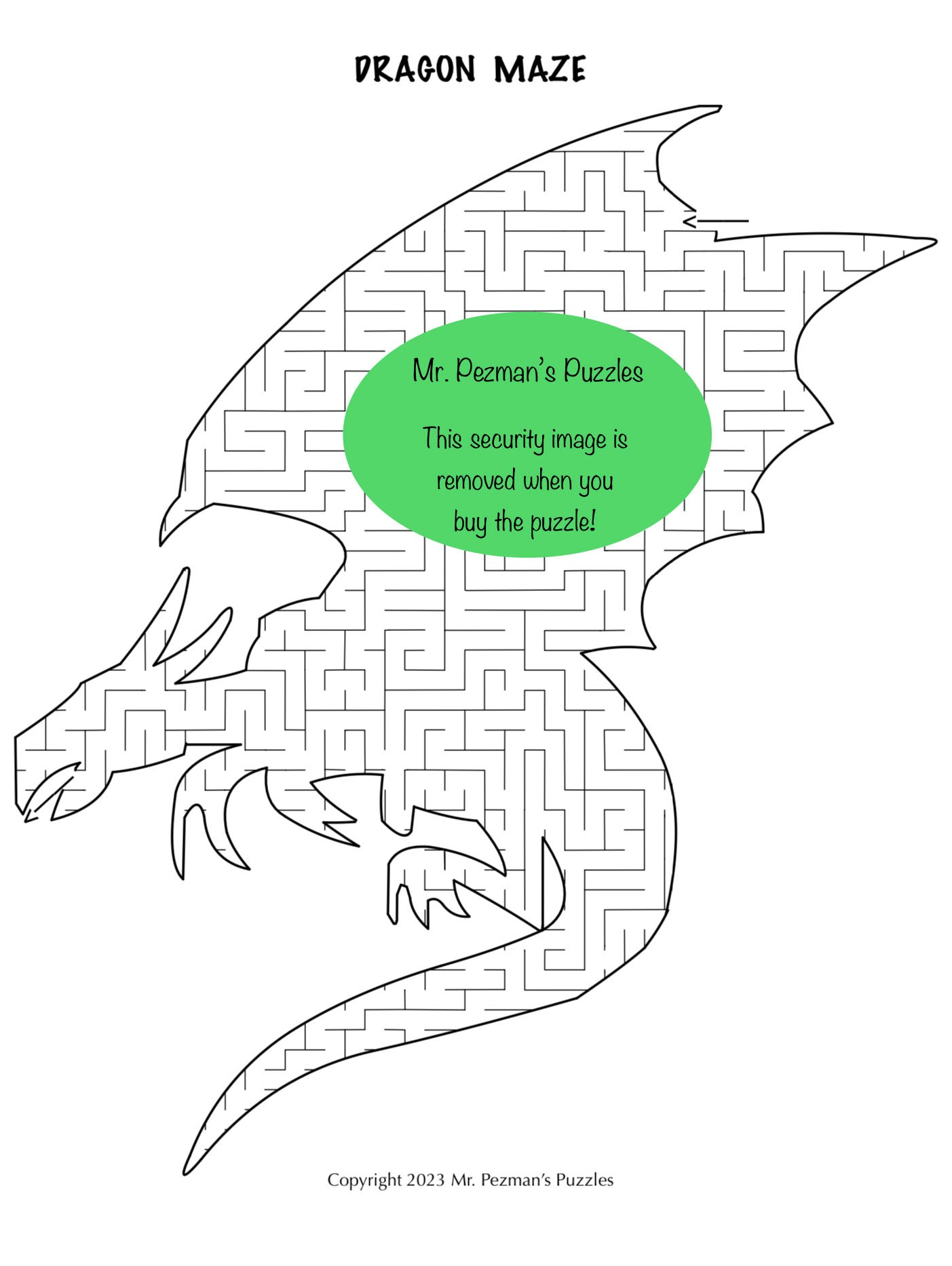 18 Printable Mazes - Unicorn T-rex Heart Rabbit Turtle Cat + More - PDF ...