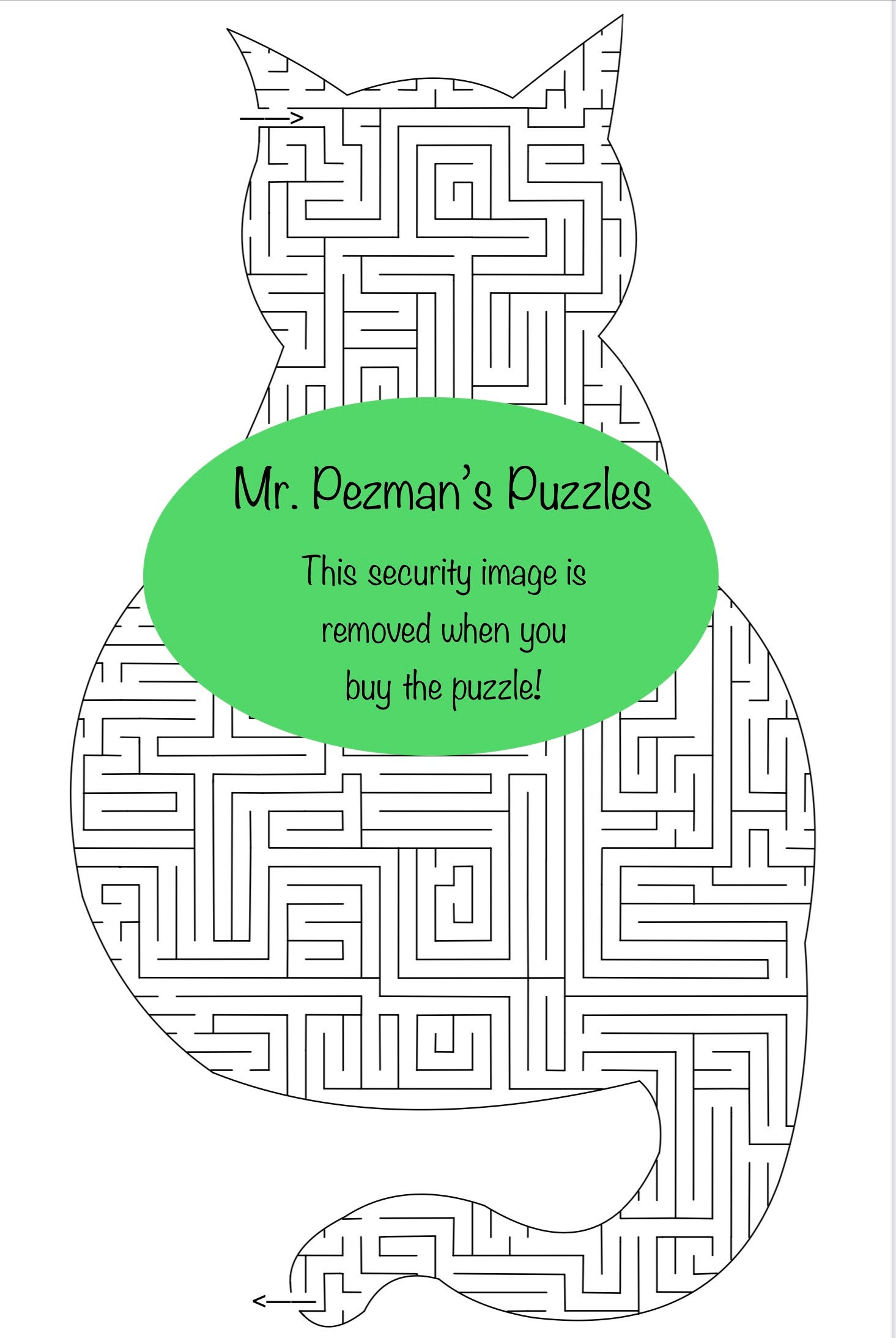 Printable PDF Mr. Pezmans Maze Puzzles 8 MAZES Adult Level Difficulty 8 ...