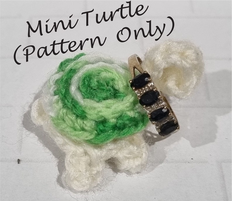 Mini Turtle Crochet Pattern - Etsy