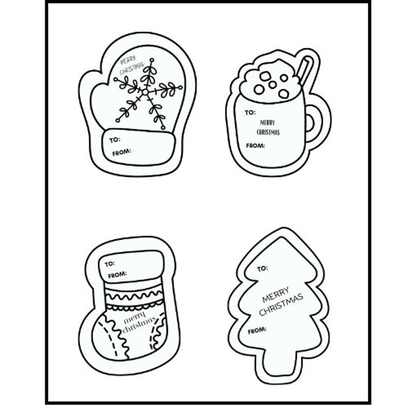 Christmas Activity Pack - 18 Pages - Etsy