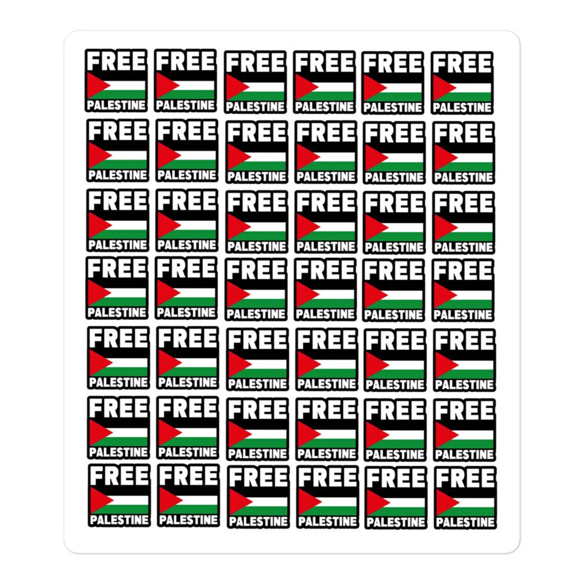 Free Palestine Stickers Palestine Flag - Etsy