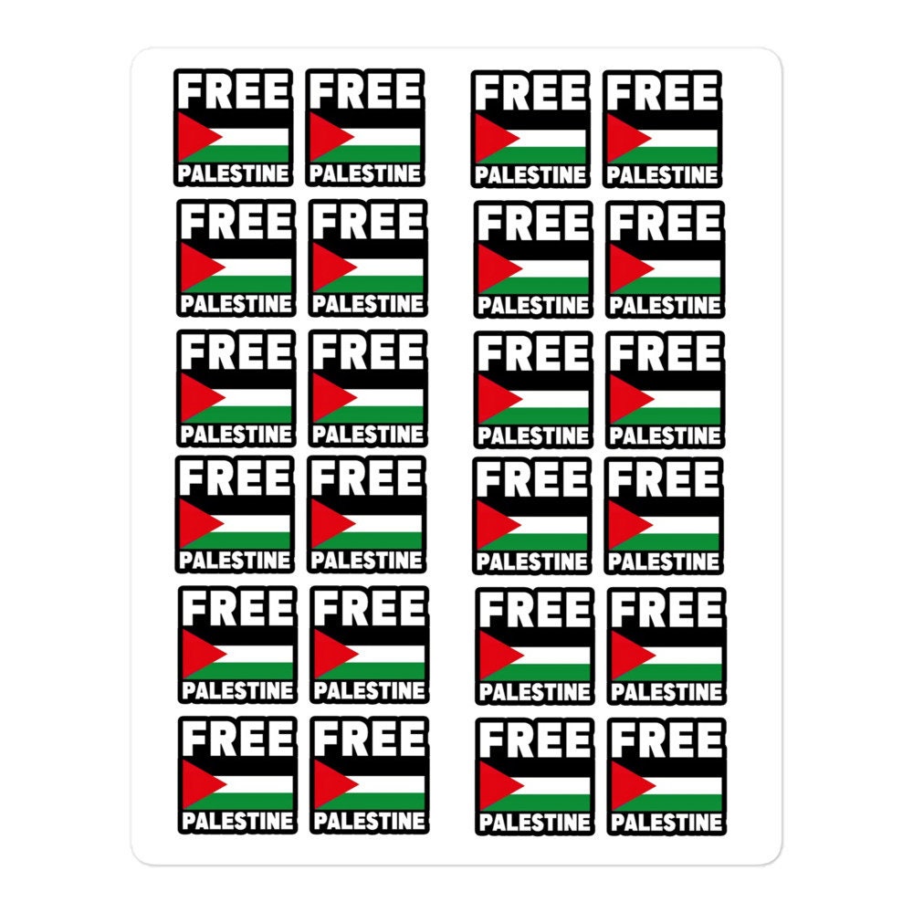 Free Palestine Stickers Palestine Flag - Etsy