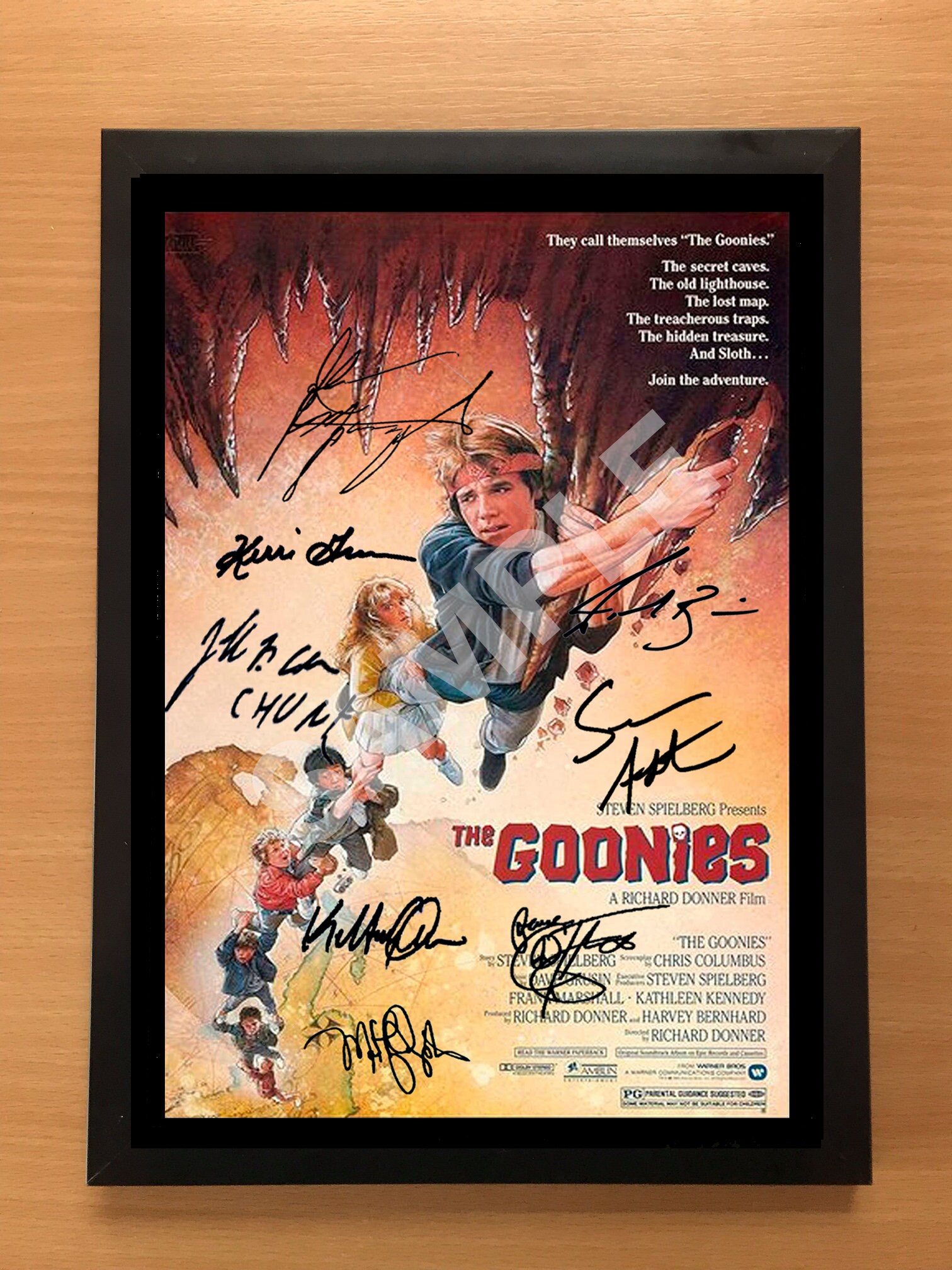 The Goonies Original Movie Poster