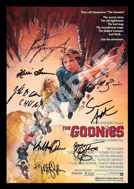 The Goonies Original Movie Poster