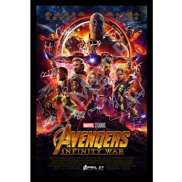 Avengers Infinity War Poster - Etsy