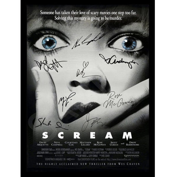 Scream Original Poster - Etsy