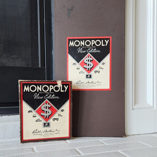 Monopoly Game Box - Etsy