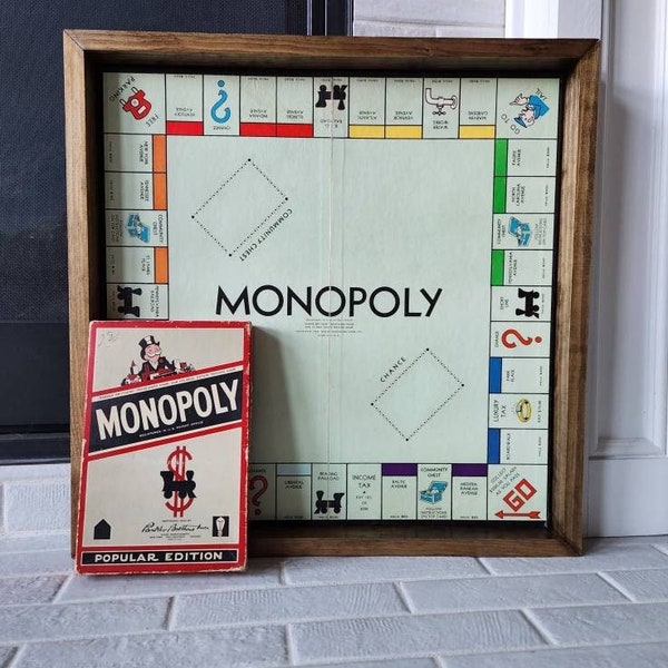 Monopoly Wall Art - Etsy