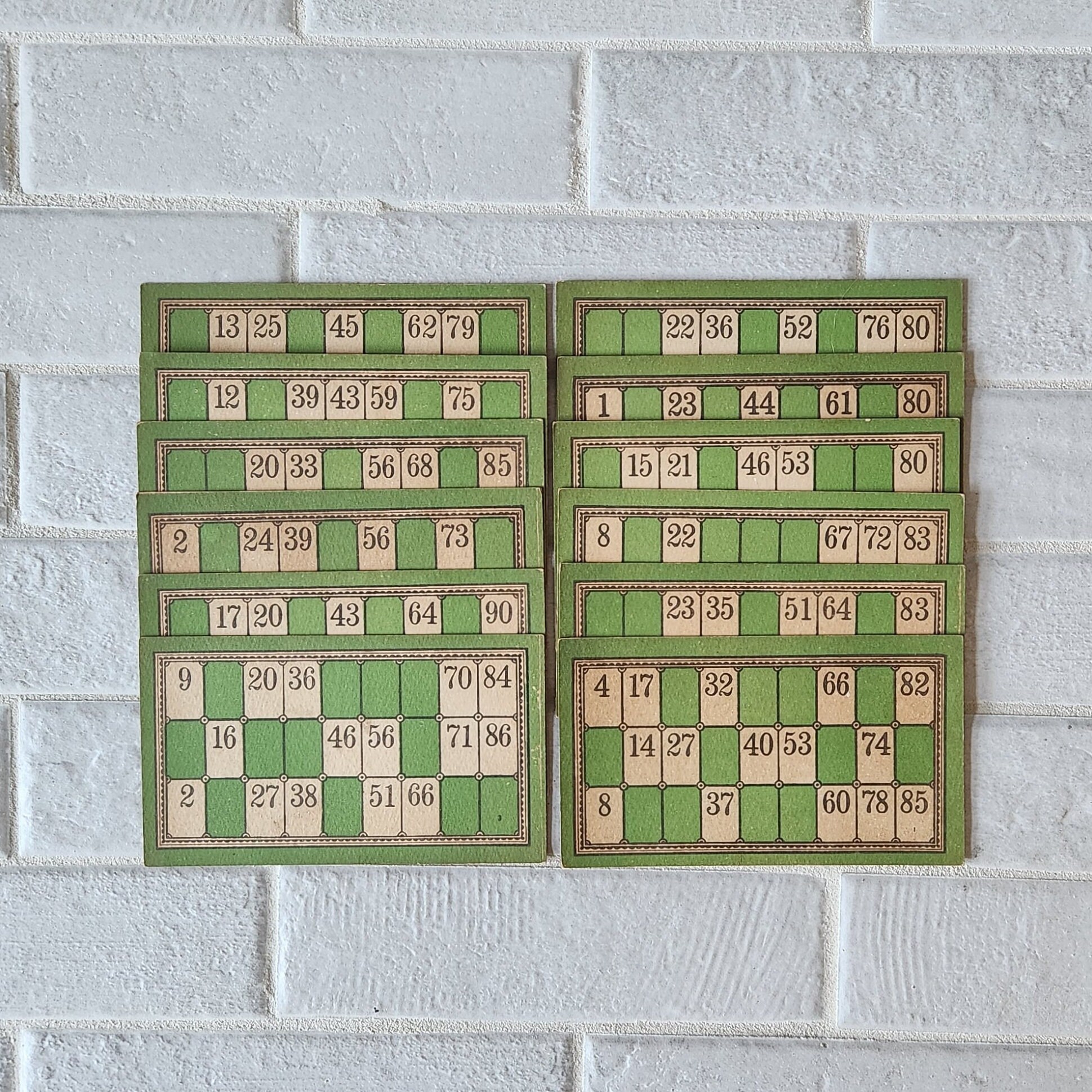 1899 Mcloughlin Brothers Lotto Game Number 417B - Etsy