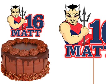 Afl Cake Topper - Etsy Australia