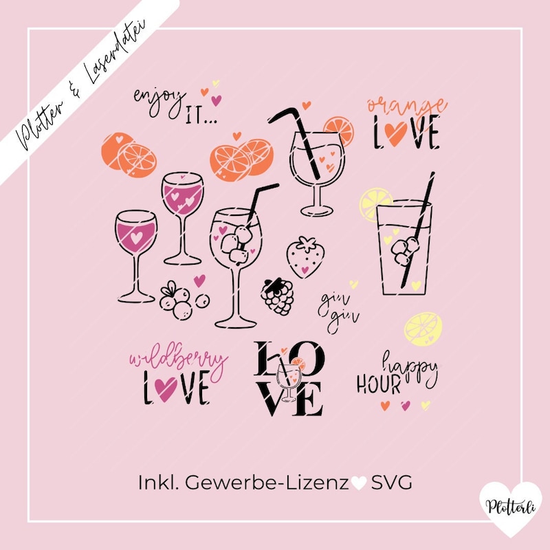 Aperol spritz plotterdatei - Etsy.de
