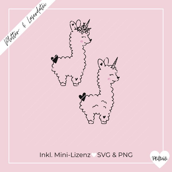 Unicorn Llama - Etsy