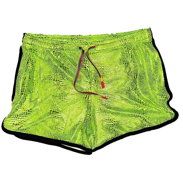 Neon Shorts - Etsy