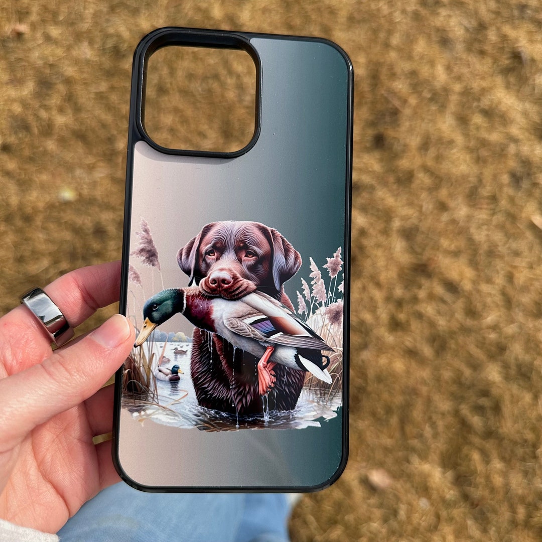 Chocolate Duck Dog V2 Hunting Phone Case for iPhone and Samsung - Etsy