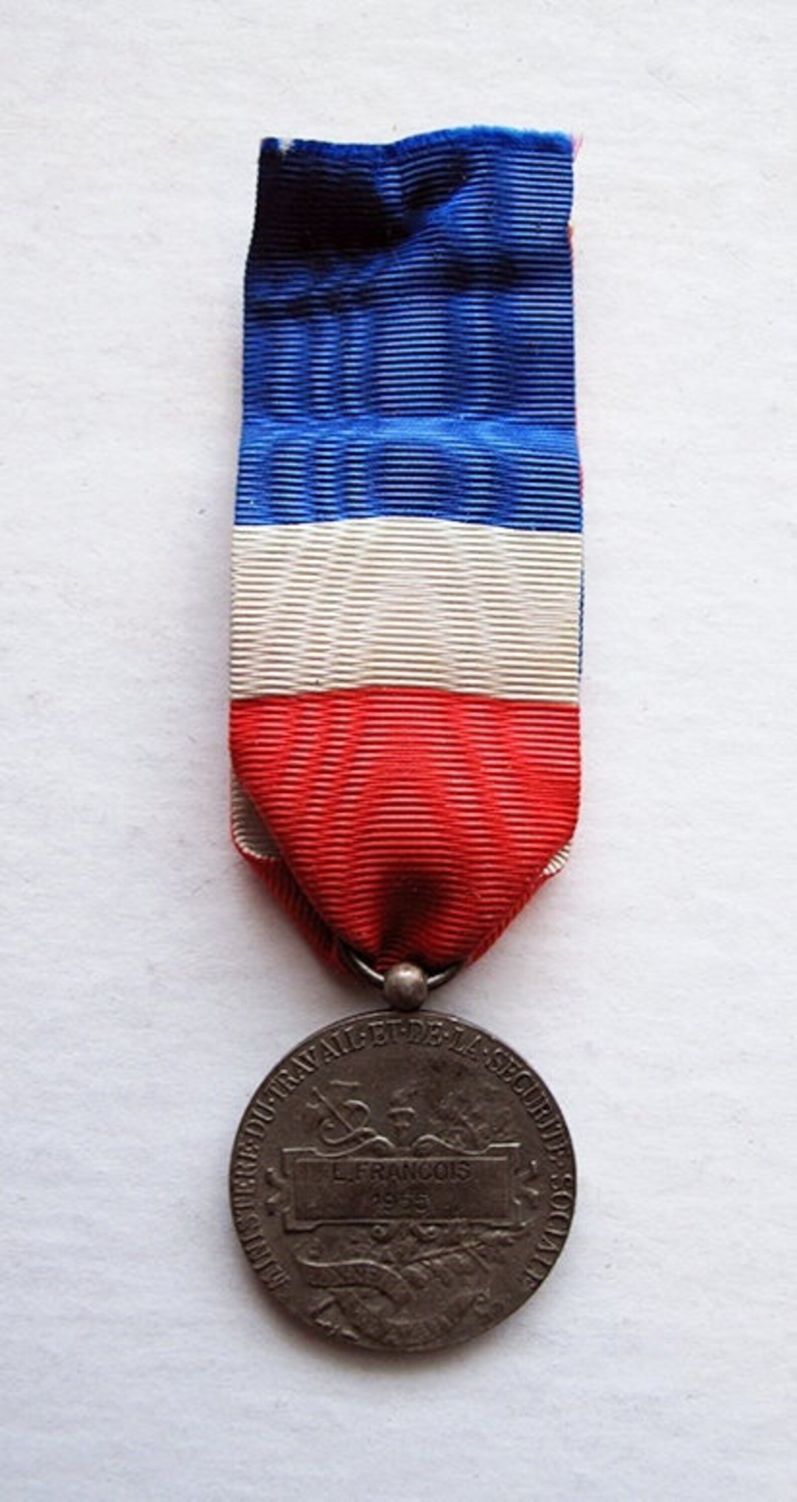 1955 French Commendation Medal | Etsy