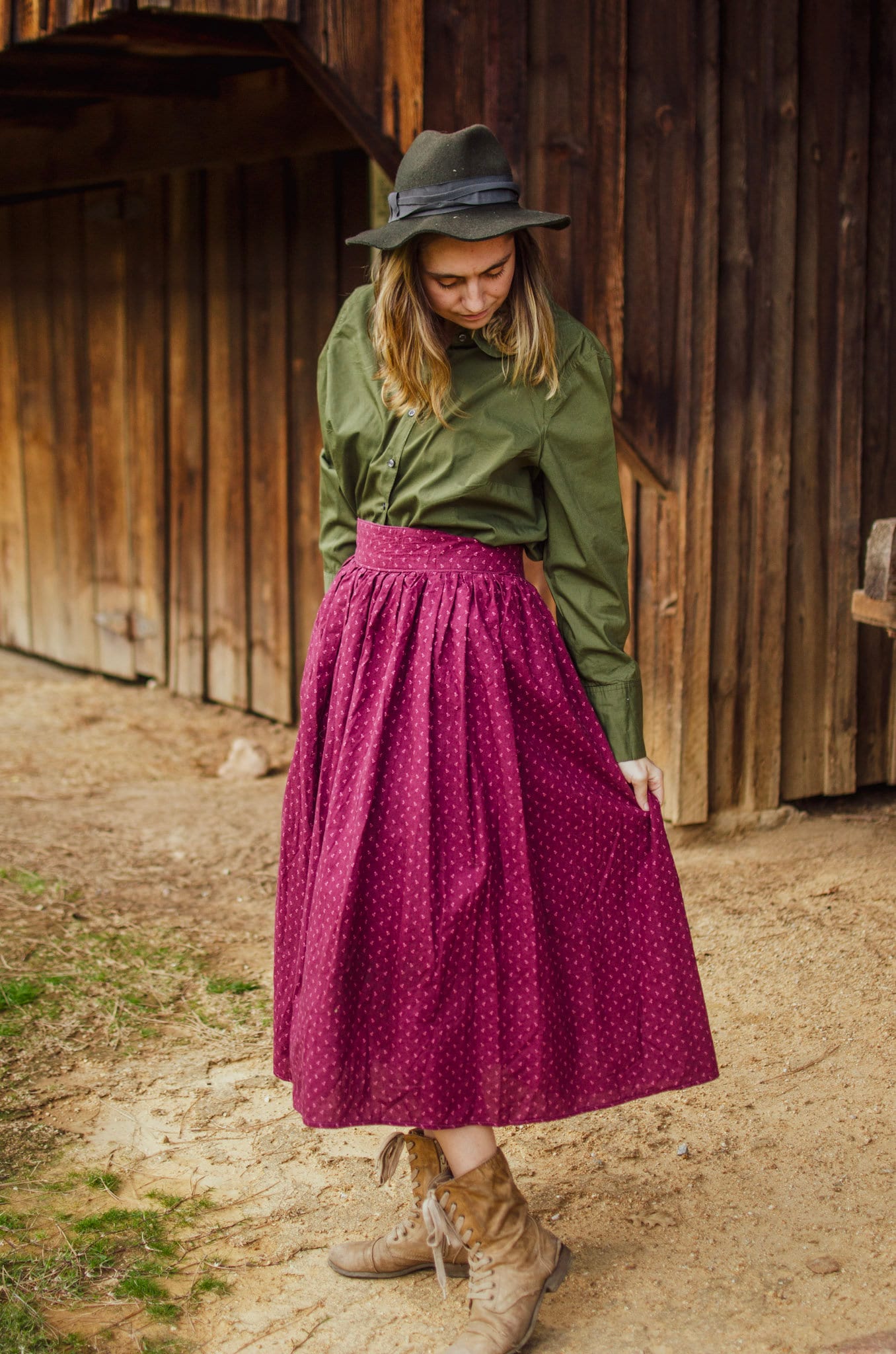 PRAIRIE SKIRT Handmade Prairie Dress Custom Skirt - Etsy