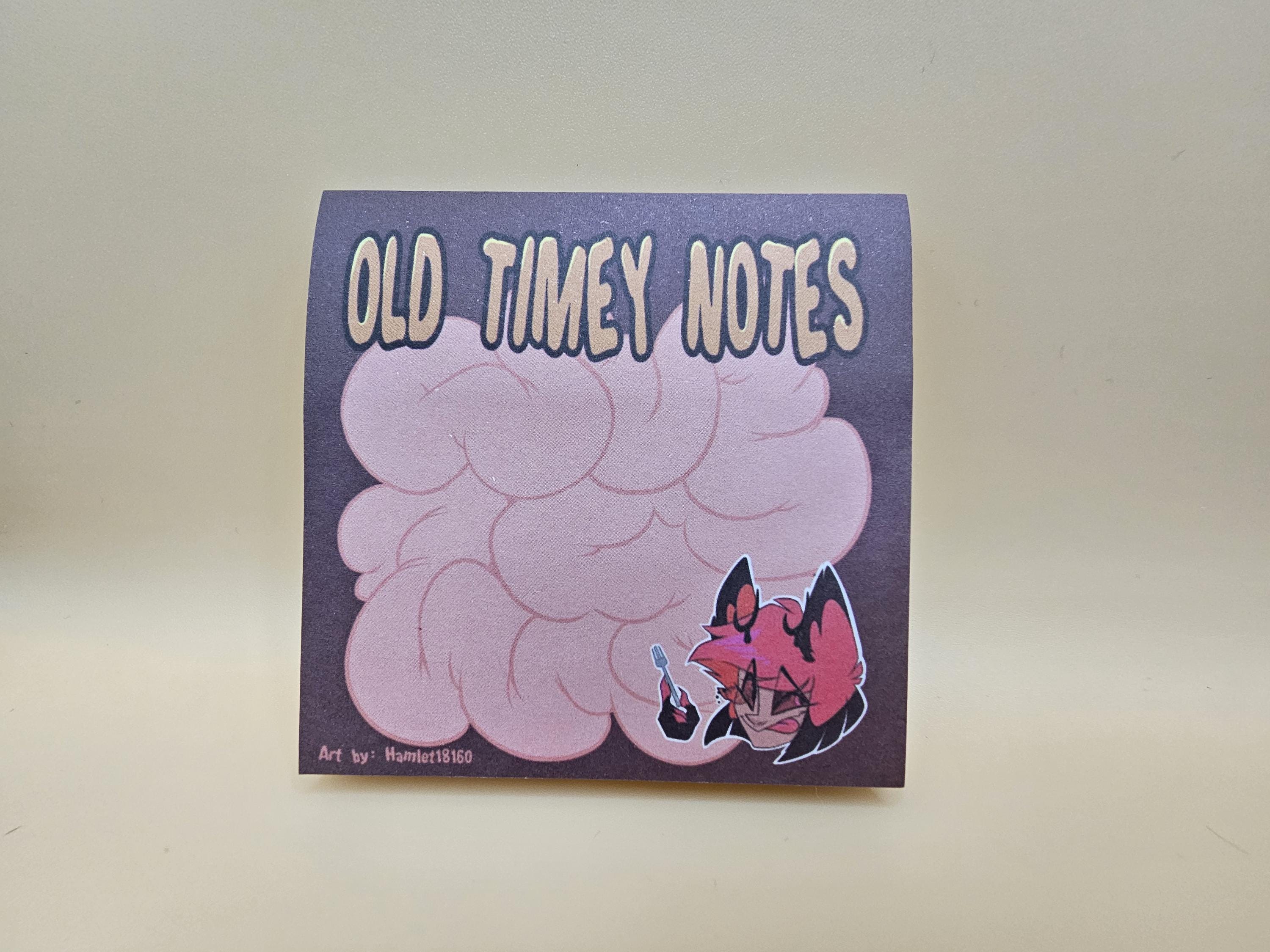 Hazbin Hotel Sticky Note Pads - Etsy