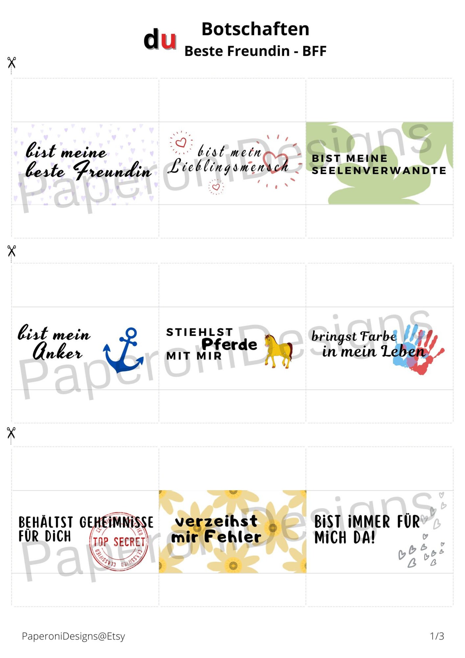 Download Duplo Banderoles - Best FRIEND - 27 Individual Sayings ...