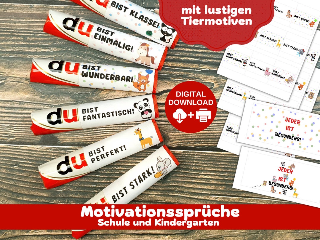 Print Template Duplo Banderole Motivation Affirmation Encourager for ...