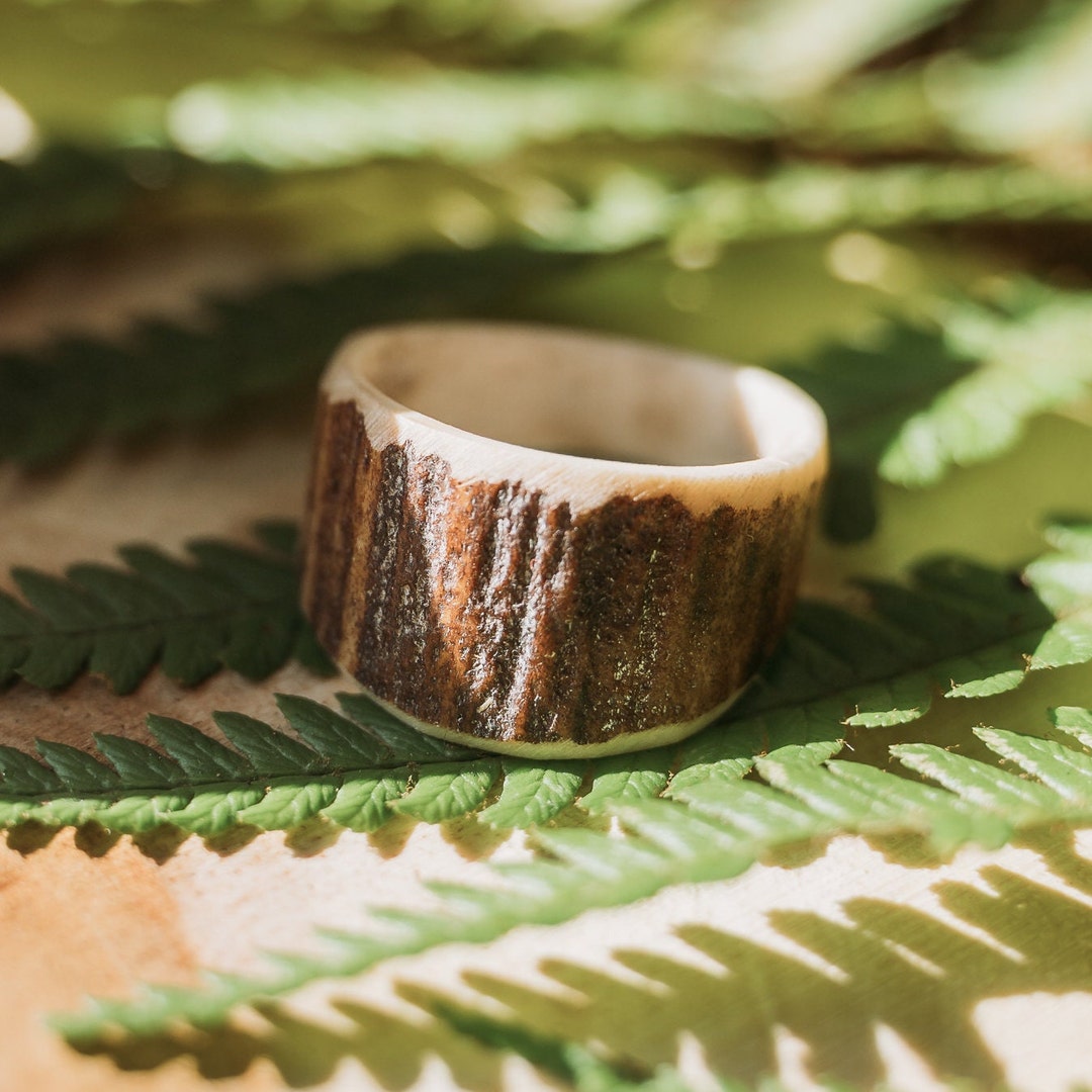 Grand Handfasting Antler Rings, Antler Ring, Nordic Ring, Binding Ring ...