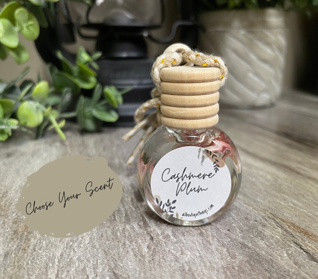 Scented Car Diffuser With Botanicals, Car Air Freshener, Car Diffuser ...