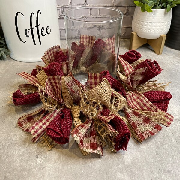 Burgundy Ring - Etsy