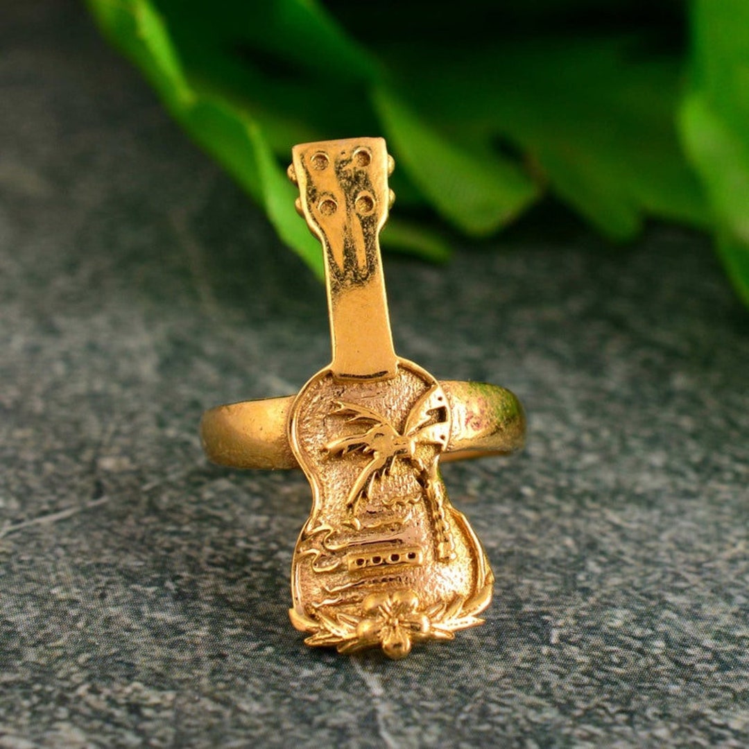 Guitar Ring | Bass Guitar Ring | Acoustic Guitar Ring | Instrument Ring ...