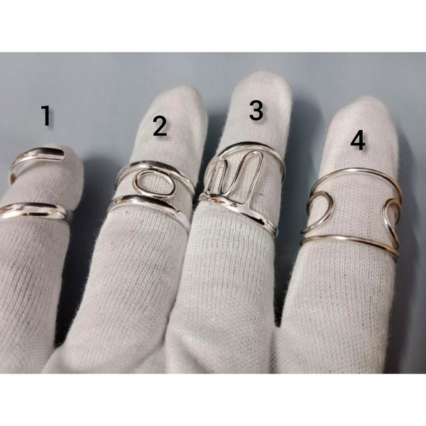 Silver Ring Splints - Etsy