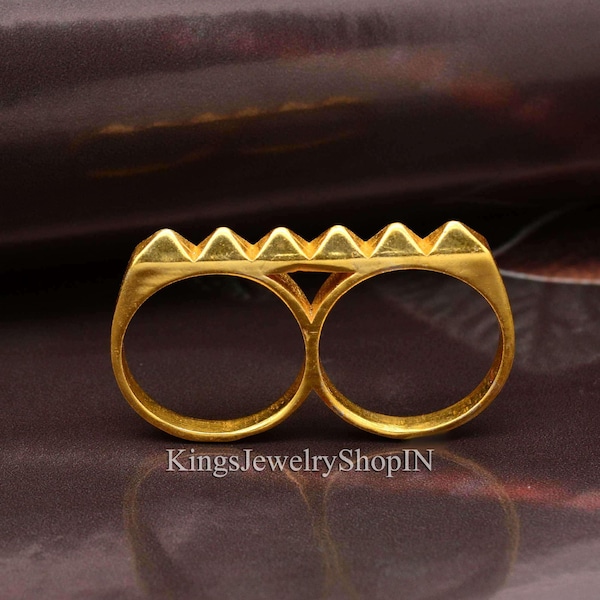 Brass Knuckle Rings - Etsy