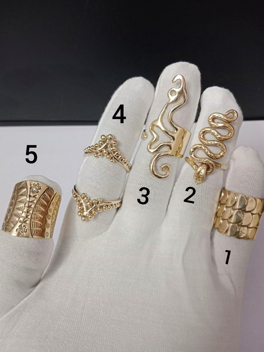 Trigger Finger Rings, EDS Finger Splint Sterling Silver for the Both ...