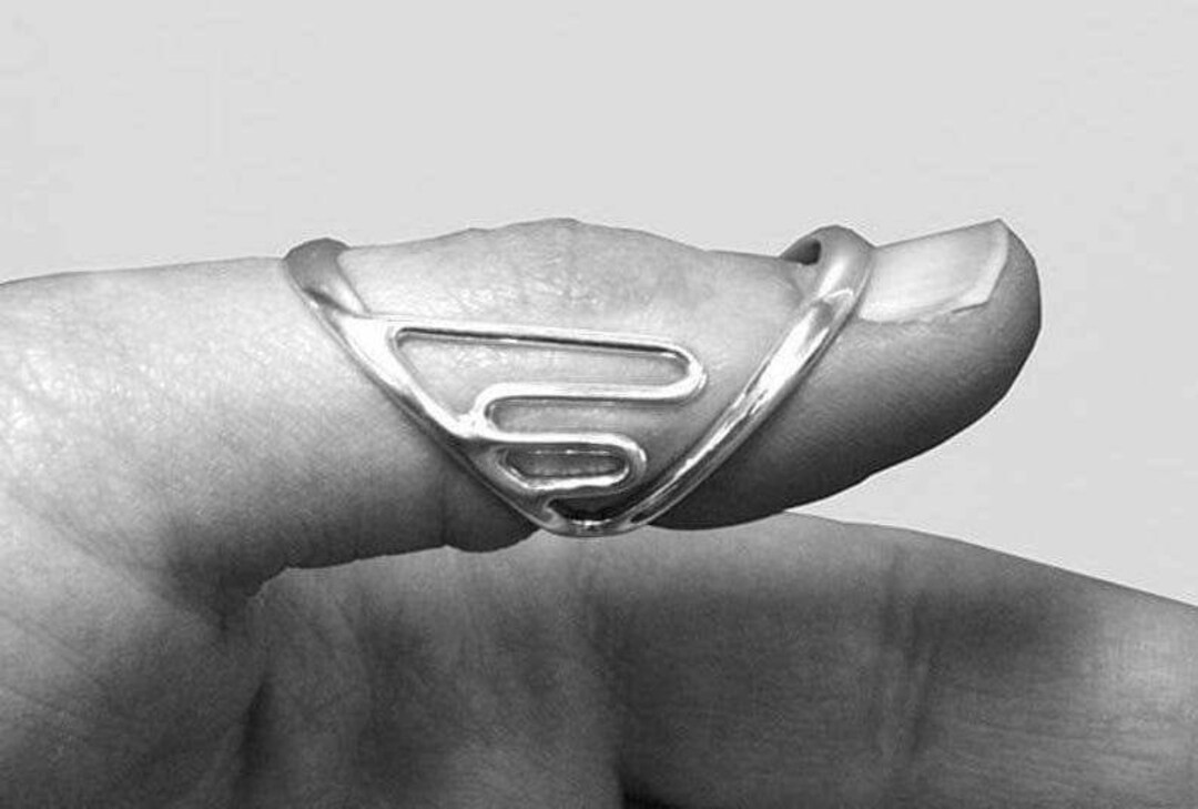 Thumb Splint Ring925 Sterling Silver Ringknuckle Ringsplint - Etsy
