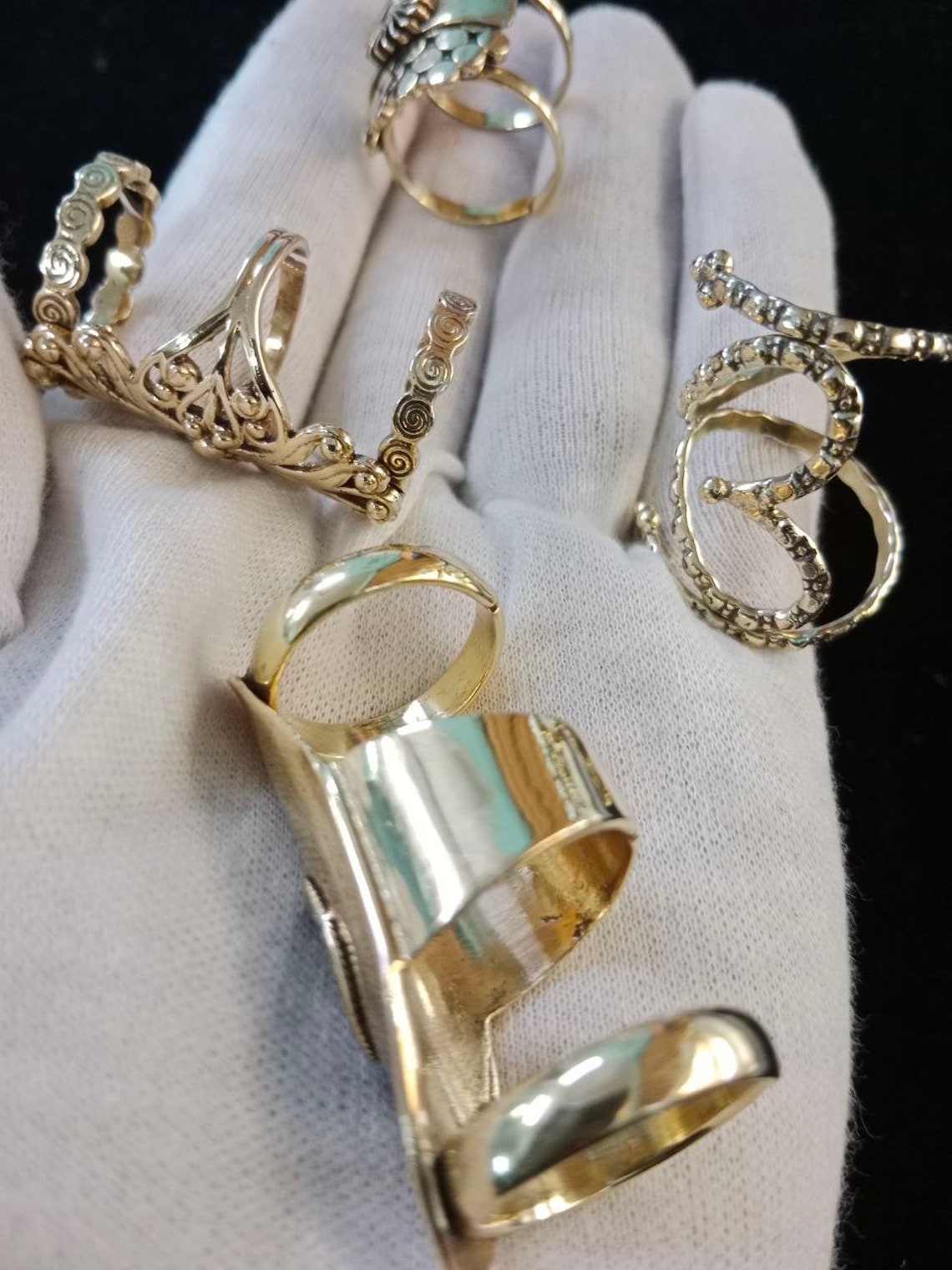 EDS Finger Splint Sterling Silver for the Both Joints - Etsy