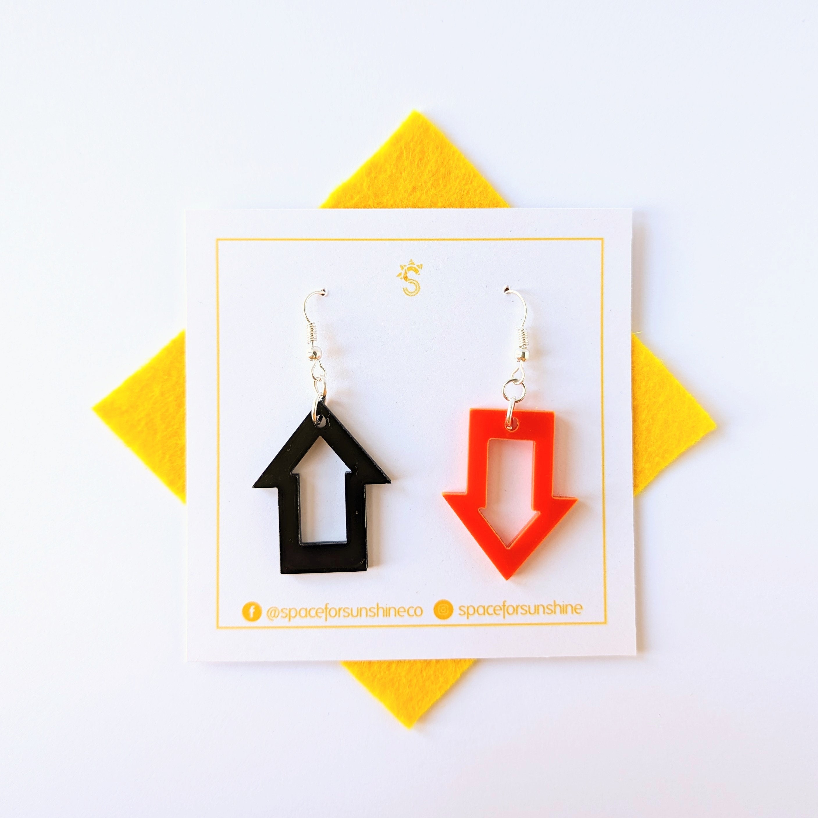 Stranger Things Inspired Upside Down Laser Cut Earrings - Etsy