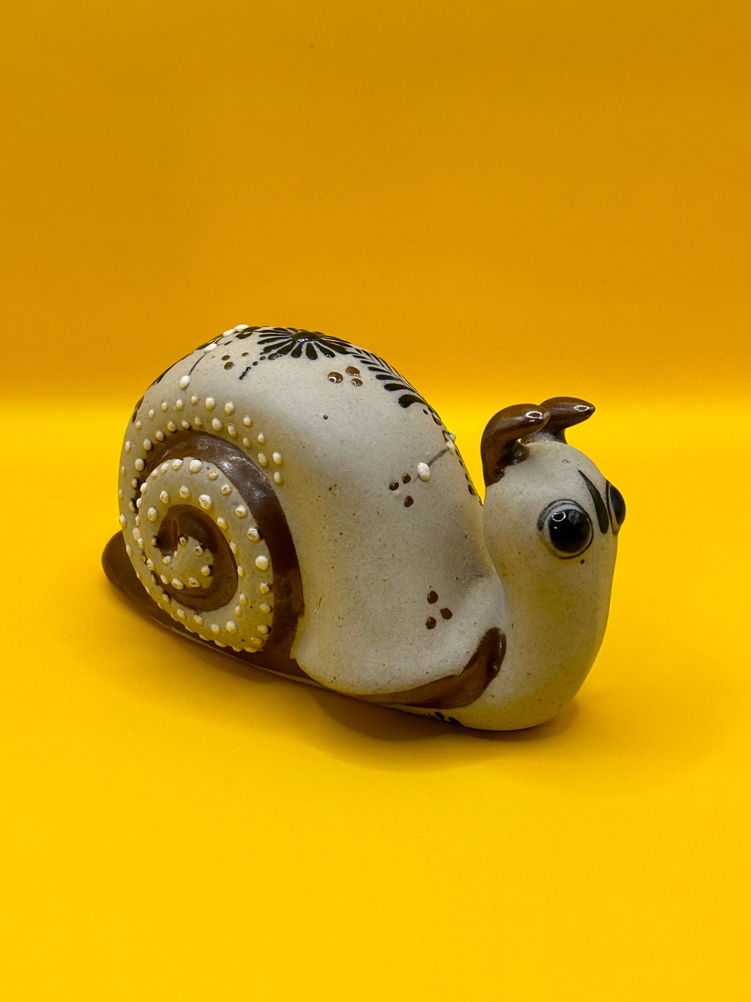 Fabulous Tonala Pottery Snail - Etsy
