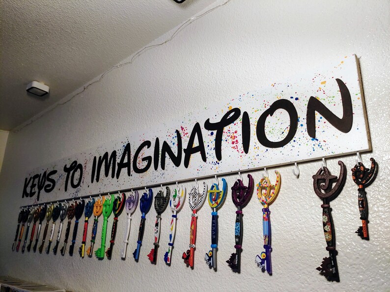 Keys to Imagination Sign/key Display - Etsy