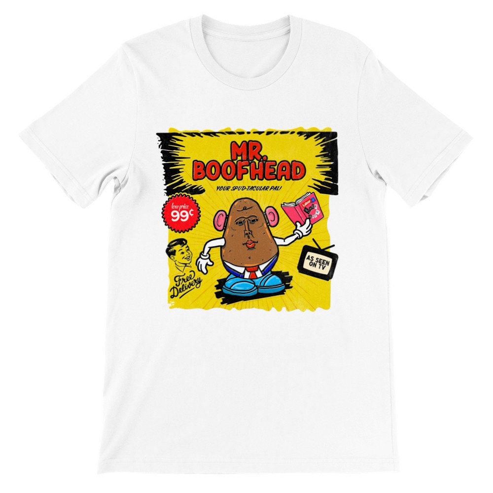 Mr Boofhead Potato Spud Dutton Vintage Unisex T-shirt - Etsy