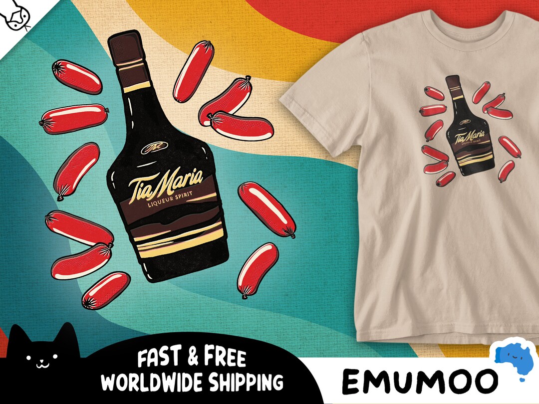 Kath & Kim Tia Maria and Footy Franks Retro Style Unisex T-shirt - Etsy ...