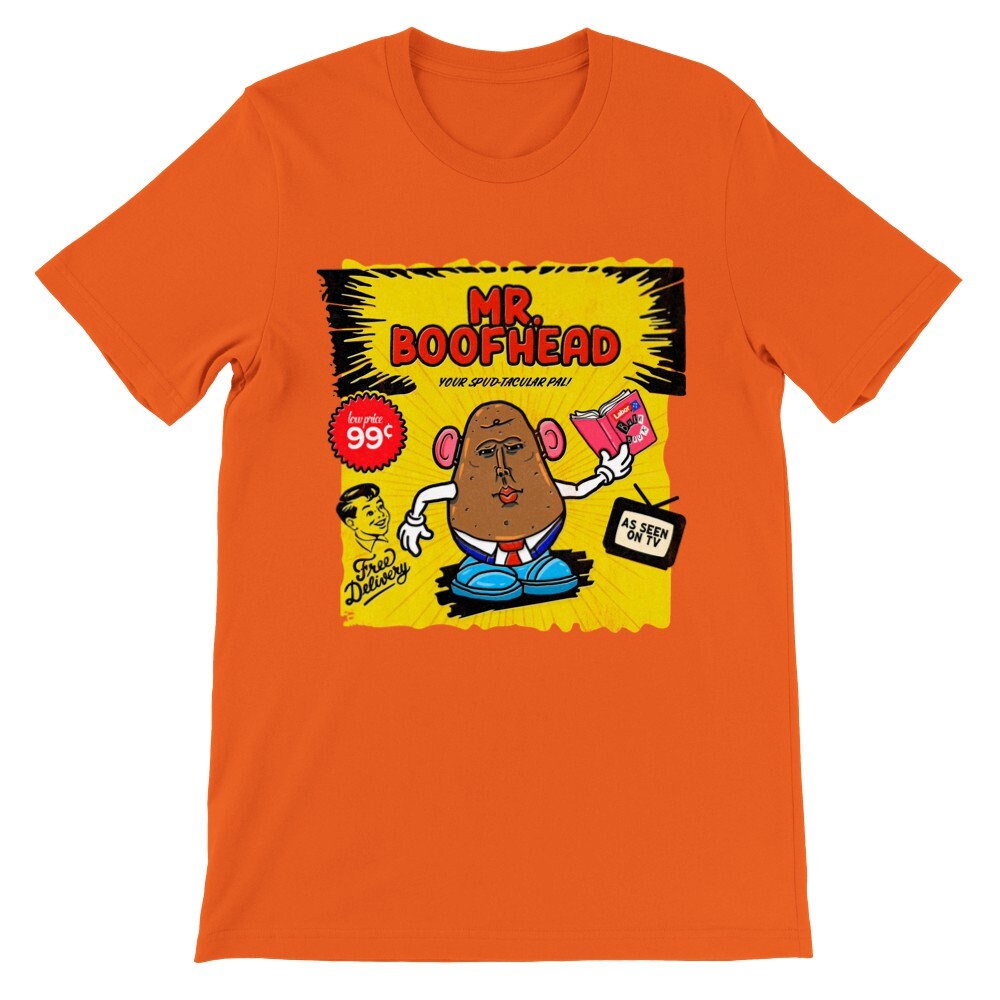 Mr Boofhead Potato Spud Dutton Vintage Unisex T-shirt - Etsy