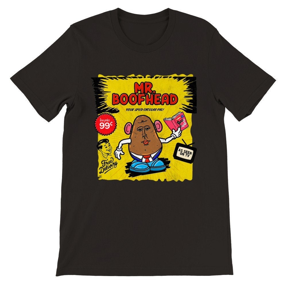 Mr Boofhead Potato Spud Dutton Vintage Unisex T-shirt - Etsy