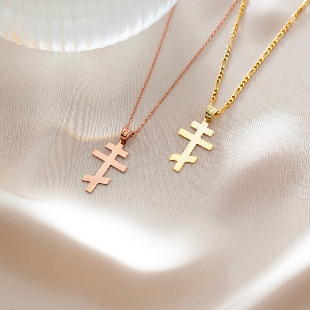 Orthodox Crucifix Necklace, Orthodox Christian Pendant, Orthodox ...