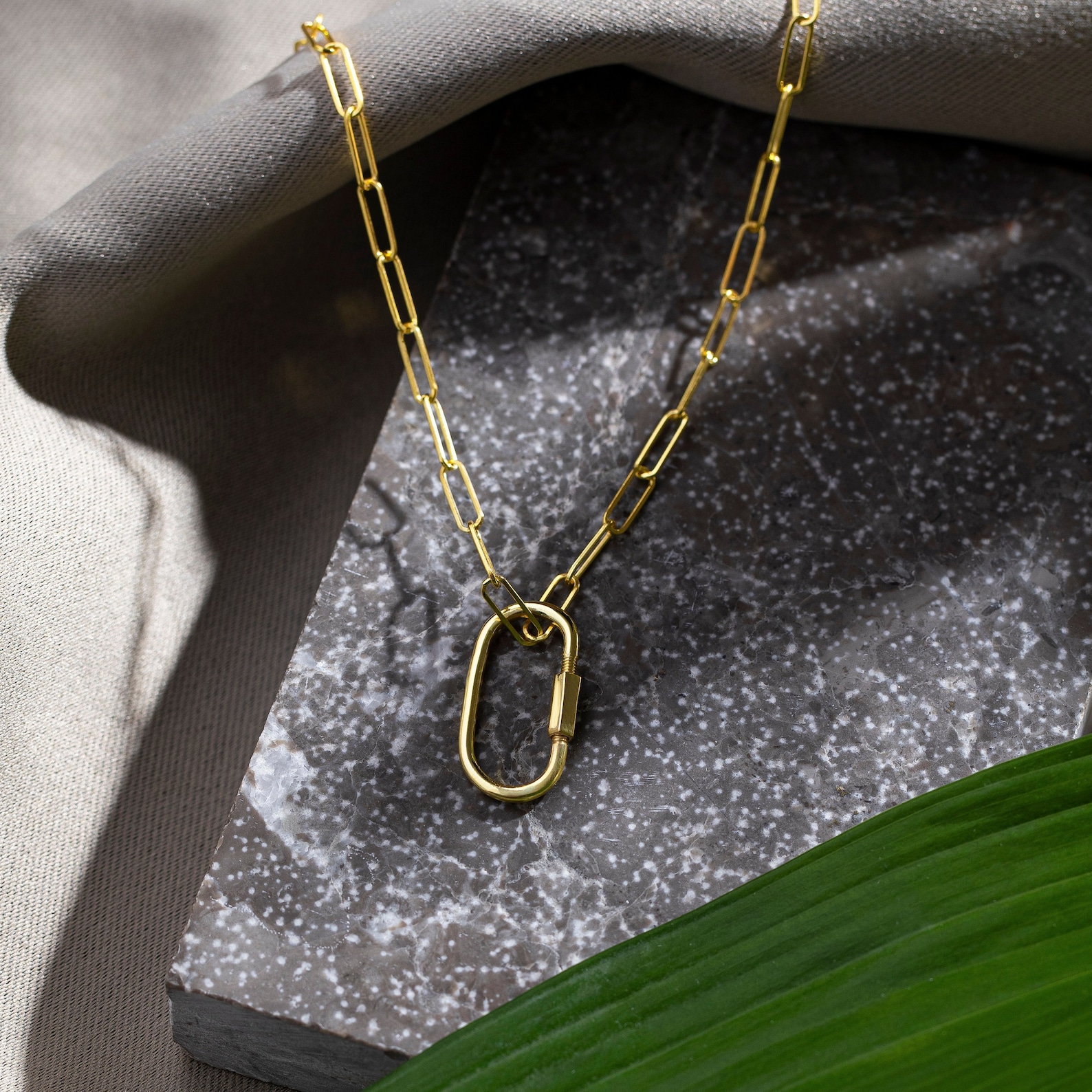 Paperclip Ring Carrier Necklace Screw Silver Magic Ring - Etsy