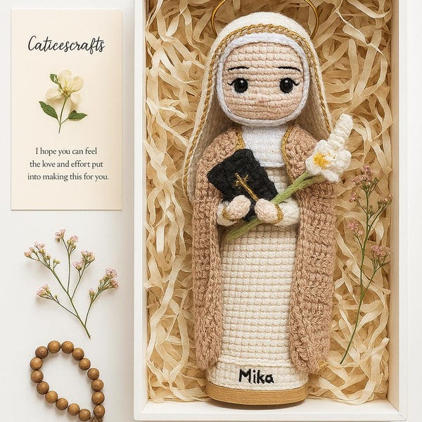 Catholic Saint Doll - Etsy