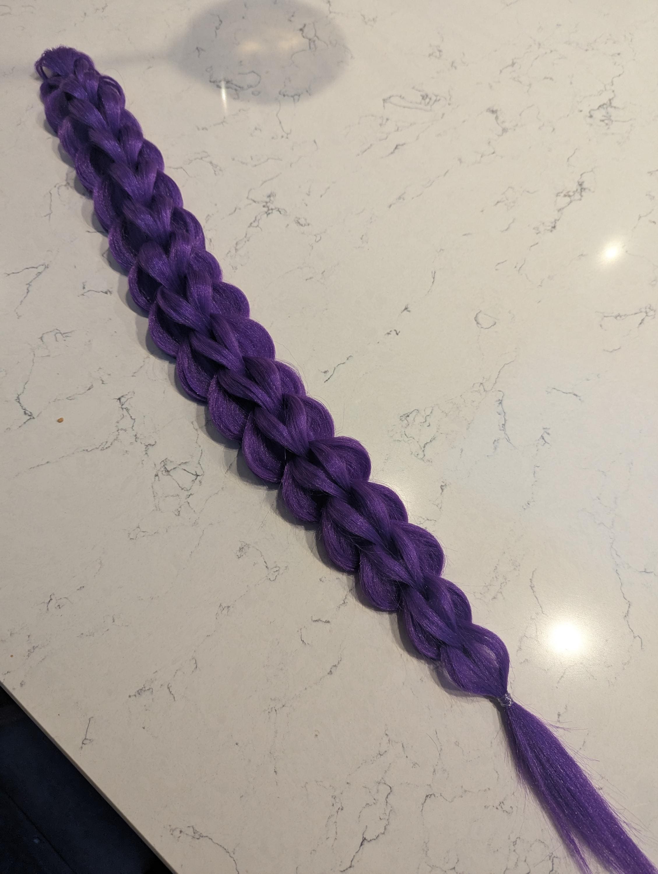 Synthetic Clip in Hair Accessory 3D Braids Extensions Rumi Kpop - Etsy