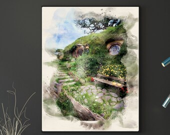 Bag End Painting - Etsy
