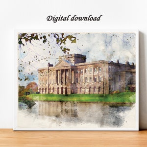Pride and Prejudice Netherfield Park Print Pemberley Wall - Etsy